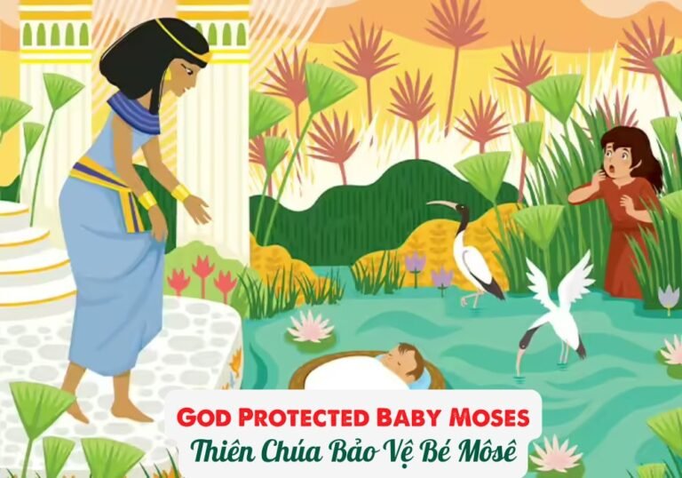 Bible Story: God Protected Baby Moses (Thiên Chúa Bảo Vệ Bé Môsê) - Hội ...