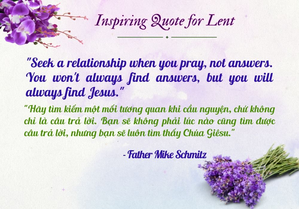 40 Inspirational Quotes for Lent_ Quote 13 - Hội Dòng Mến Thánh Giá Huế