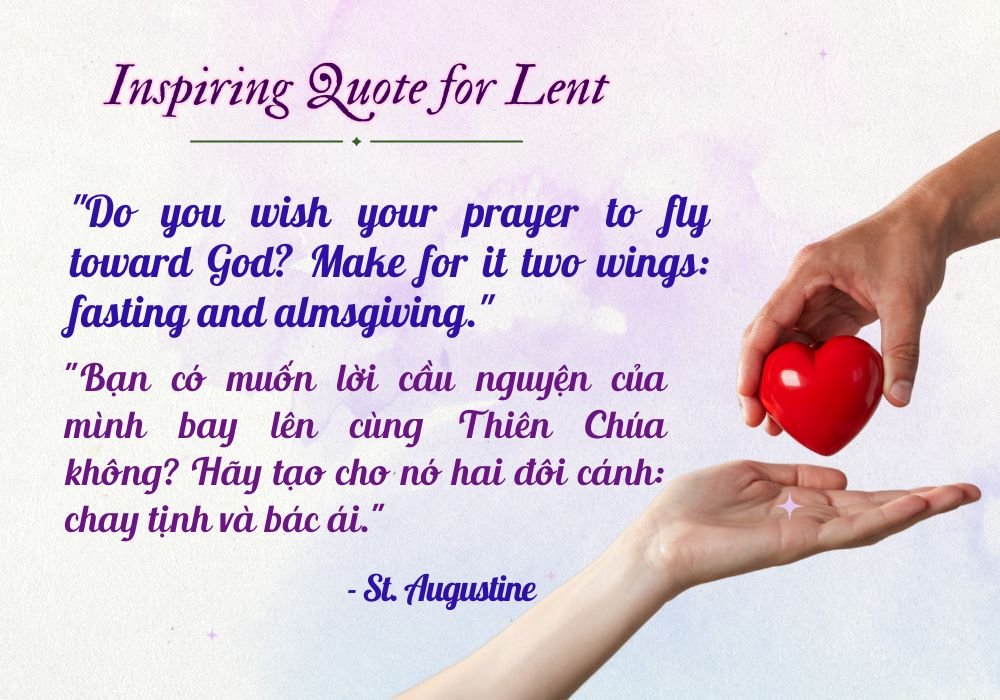 40 Inspirational Quotes for Lent_ Quote 15 - Hội Dòng Mến Thánh Giá Huế
