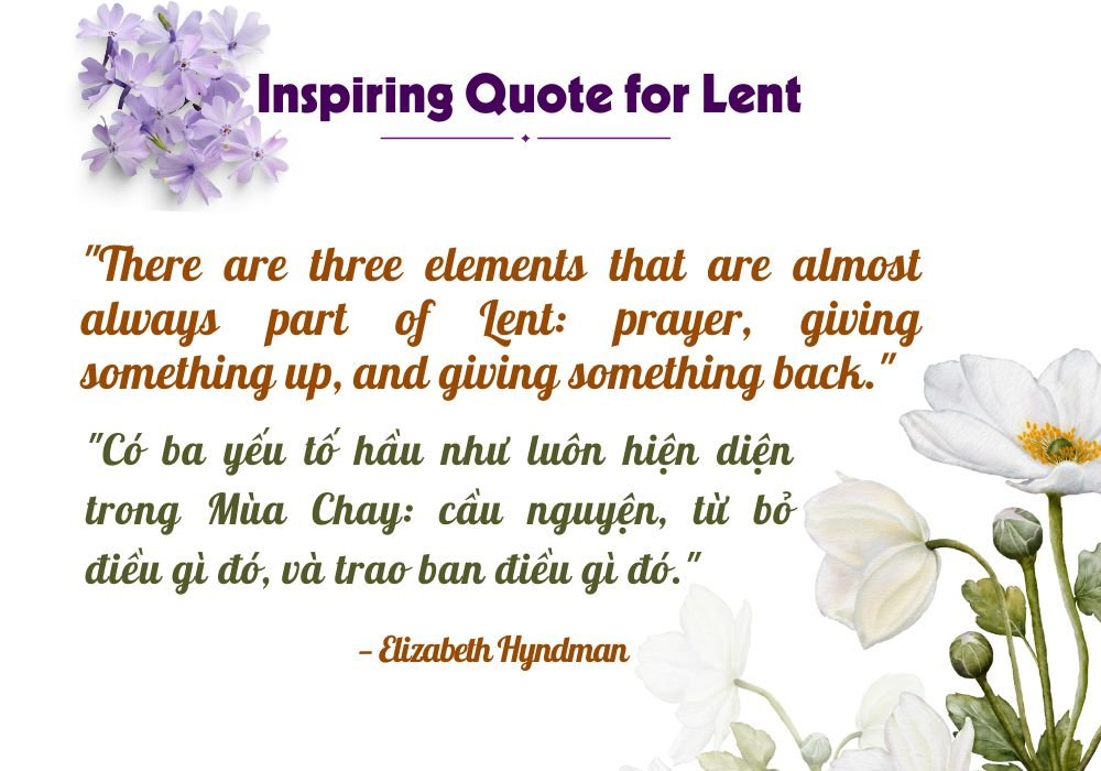 40 Inspirational Quotes for Lent_ Quote 34 - Hội Dòng Mến Thánh Giá Huế
