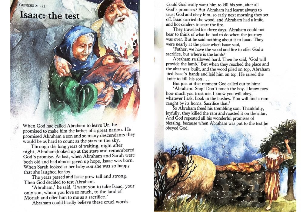 Bible Story: Isaac-the Test - Hội Dòng Mến Thánh Giá Huế
